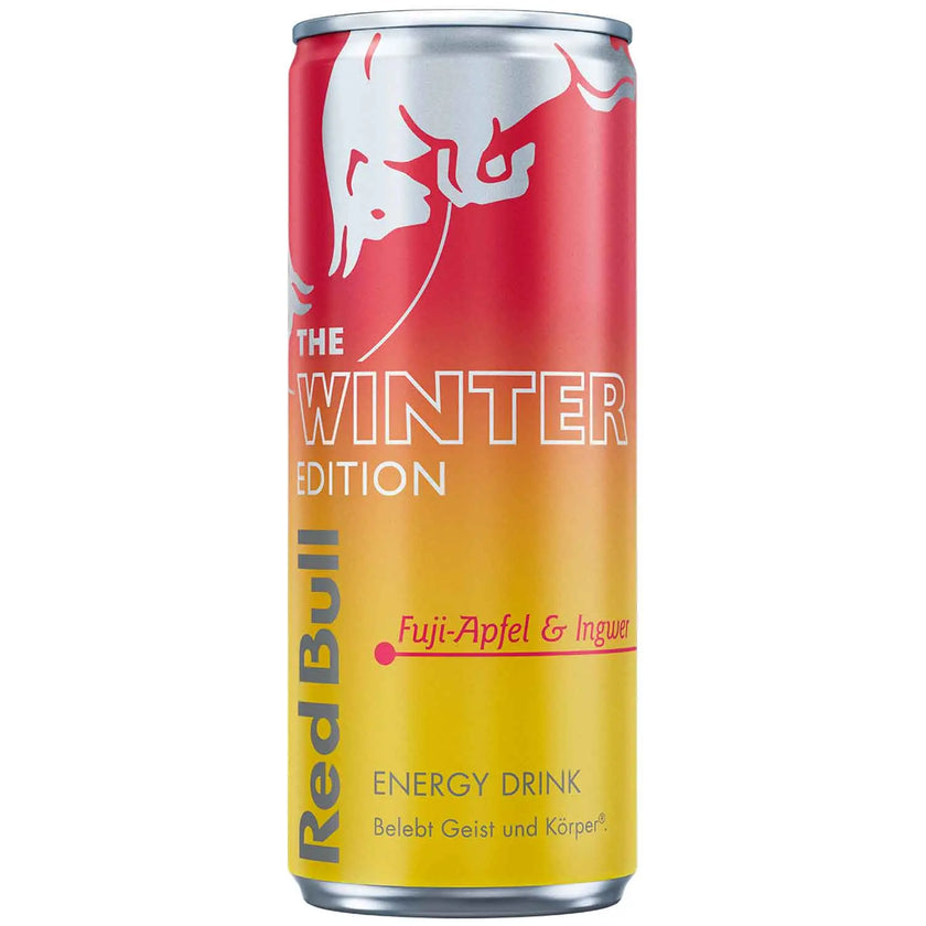 Red Bull Winter Edition Fuji-Apfel & Ingwer - 250ml – Foodpaket
