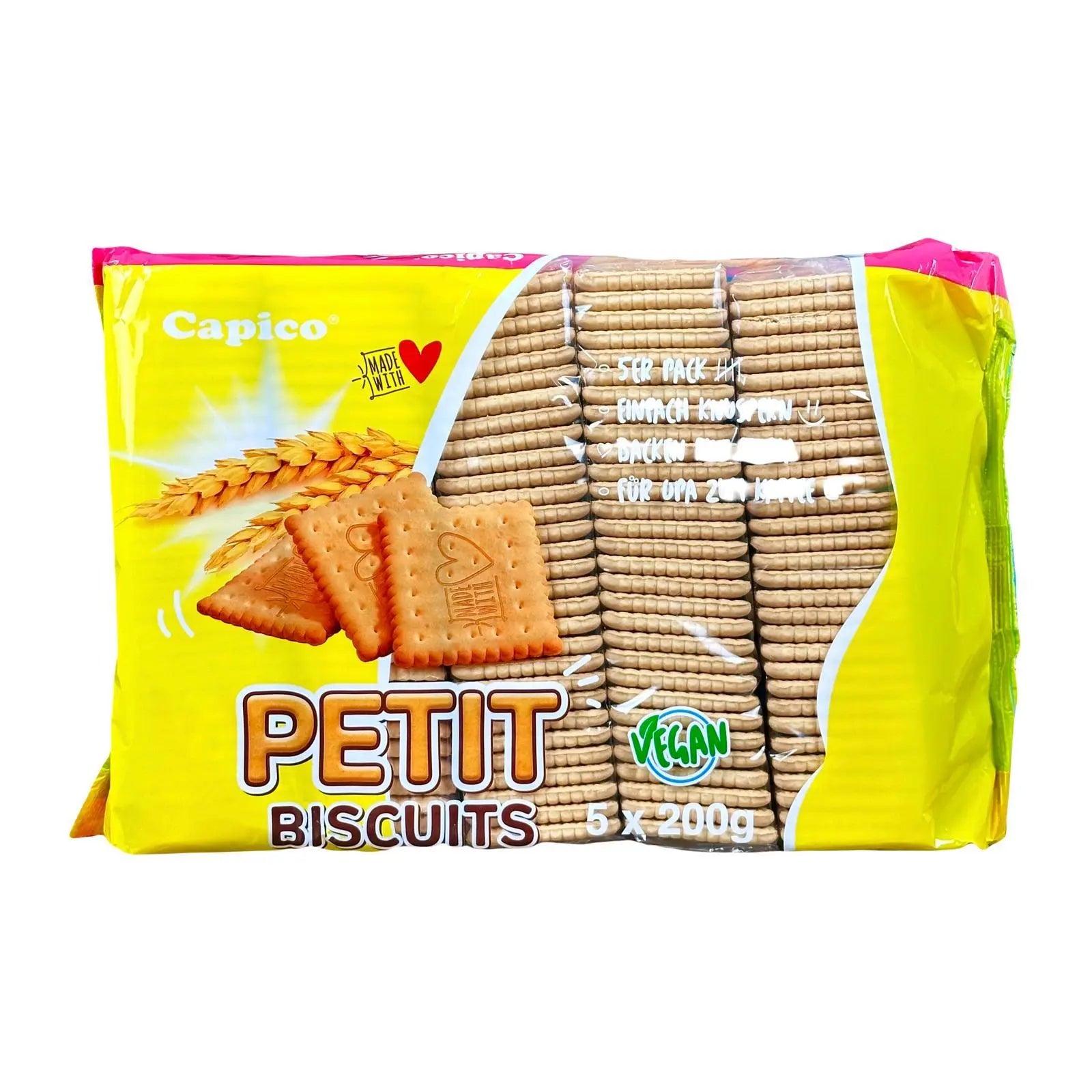 Capico Petit Biscuits Multipack - 5x200g – Foodpaket