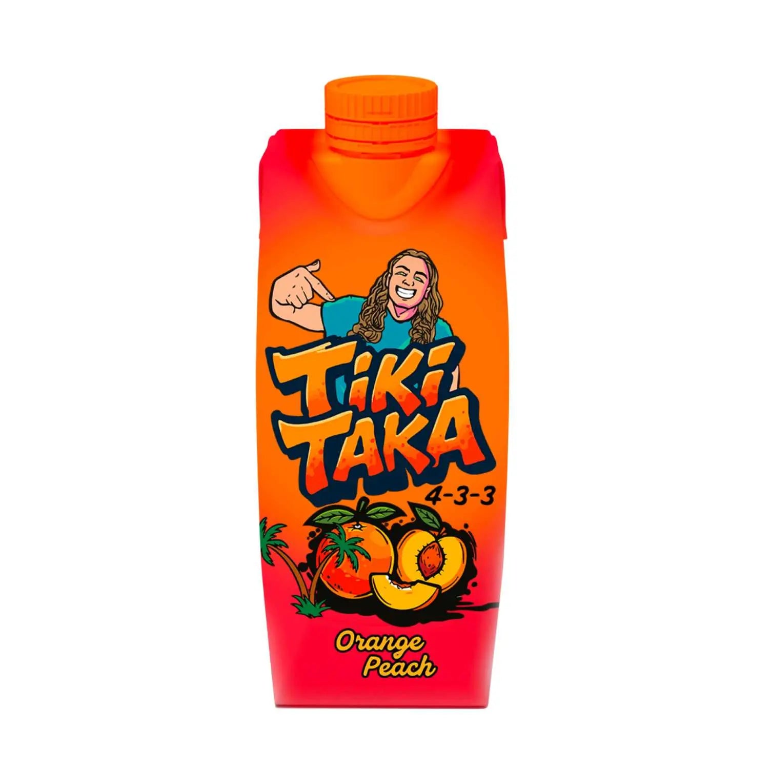 Tiki Taka Orange Peach Erfrischungsgetränk - 500ml – Foodpaket