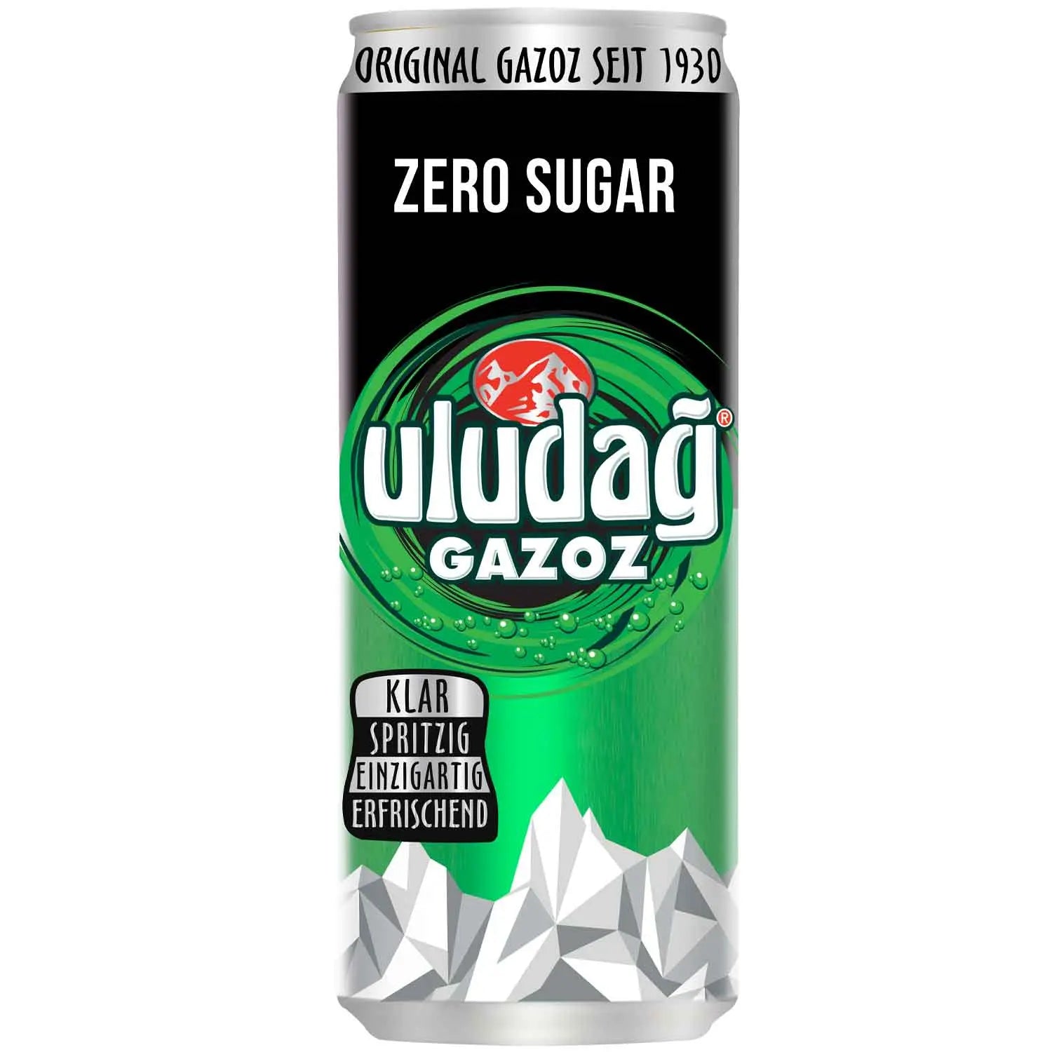 Uludağ Gazoz Zero Sugar Türkisches Erfrischungsgetränk - 330ml – Foodpaket
